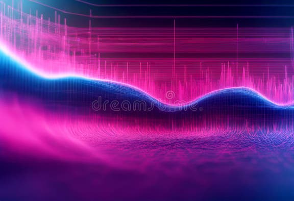 Audio Futuristic Visualization Frequency Conceptual Signals Abstract ...