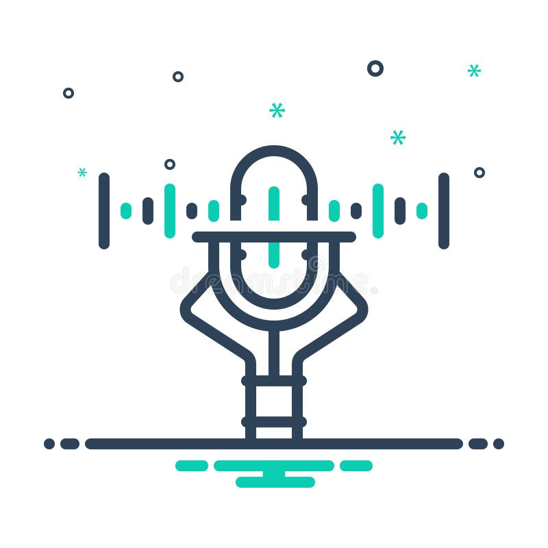 Mix Icon for Audio, Microphone and Studio Stock Vector - Illustration ...