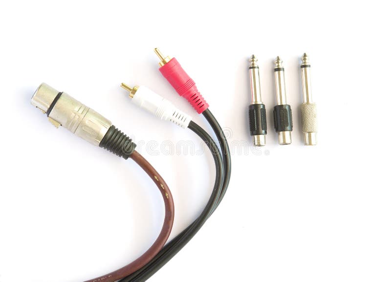 Audio jack stock photo. Image of connection, work, stereo - 38505578