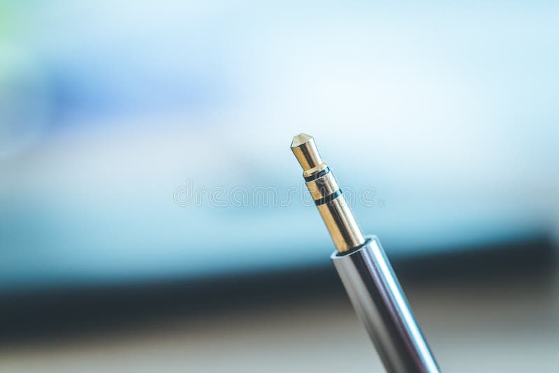 Audio Jack Concept: Close Up of a 3.5mm Audio Jack Stock Image - Image ...