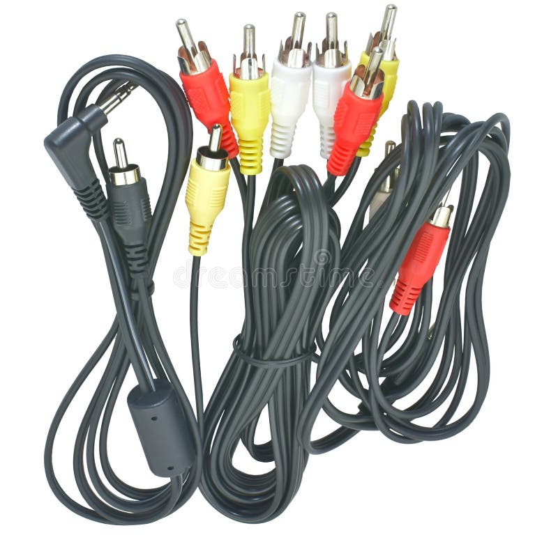 Audio Jack Connector on White Stock Photo - Image of input, music ...