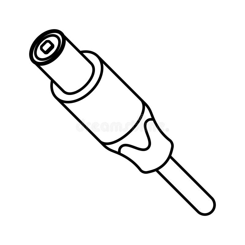 Audio jack icon stock vector. Illustration of jack, headphone - 304128454