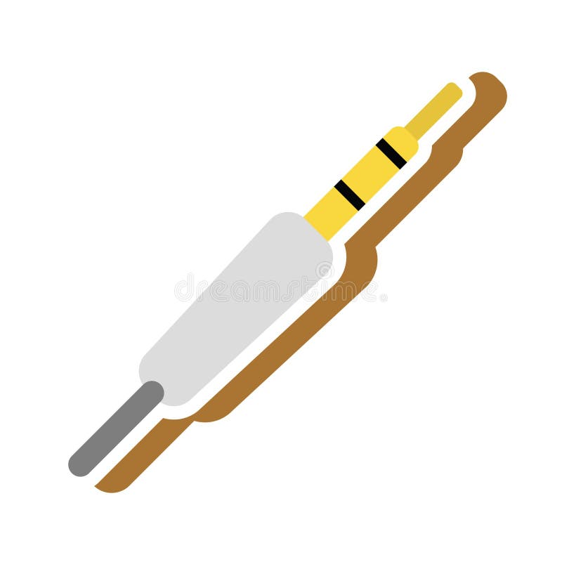 Audio Jack Pin. Vector Illustration Decorative Design Stock Vector ...