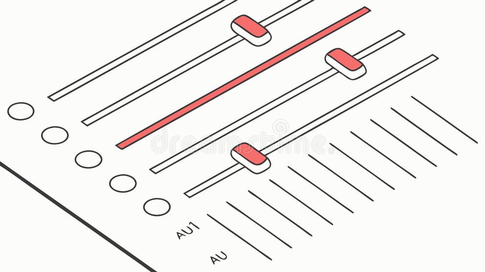 Audio Mixer Control Panel Stock Illustrations – 6,751 Audio Mixer ...