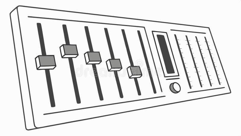 Audio Mixer Panel, Sound Equipment, Music Production, and Audio Vector ...