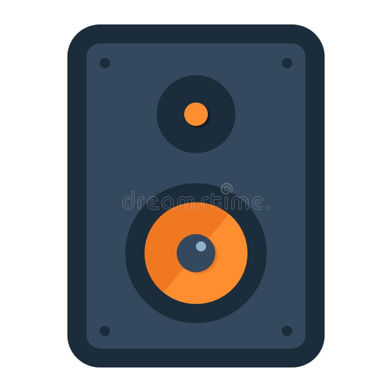 Audio Monitor Icon stock vector. Illustration of banner - 247029684