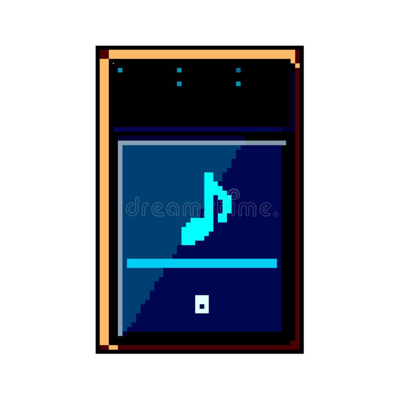 Pixel Art Music Player Stock Illustrations – 454 Pixel Art Music Player ...