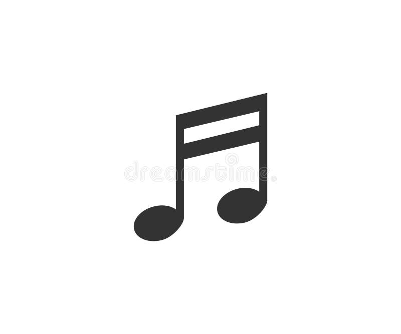 Audio, Music Note, Notes Icon. Vector Illustration, Flat Design Stock ...