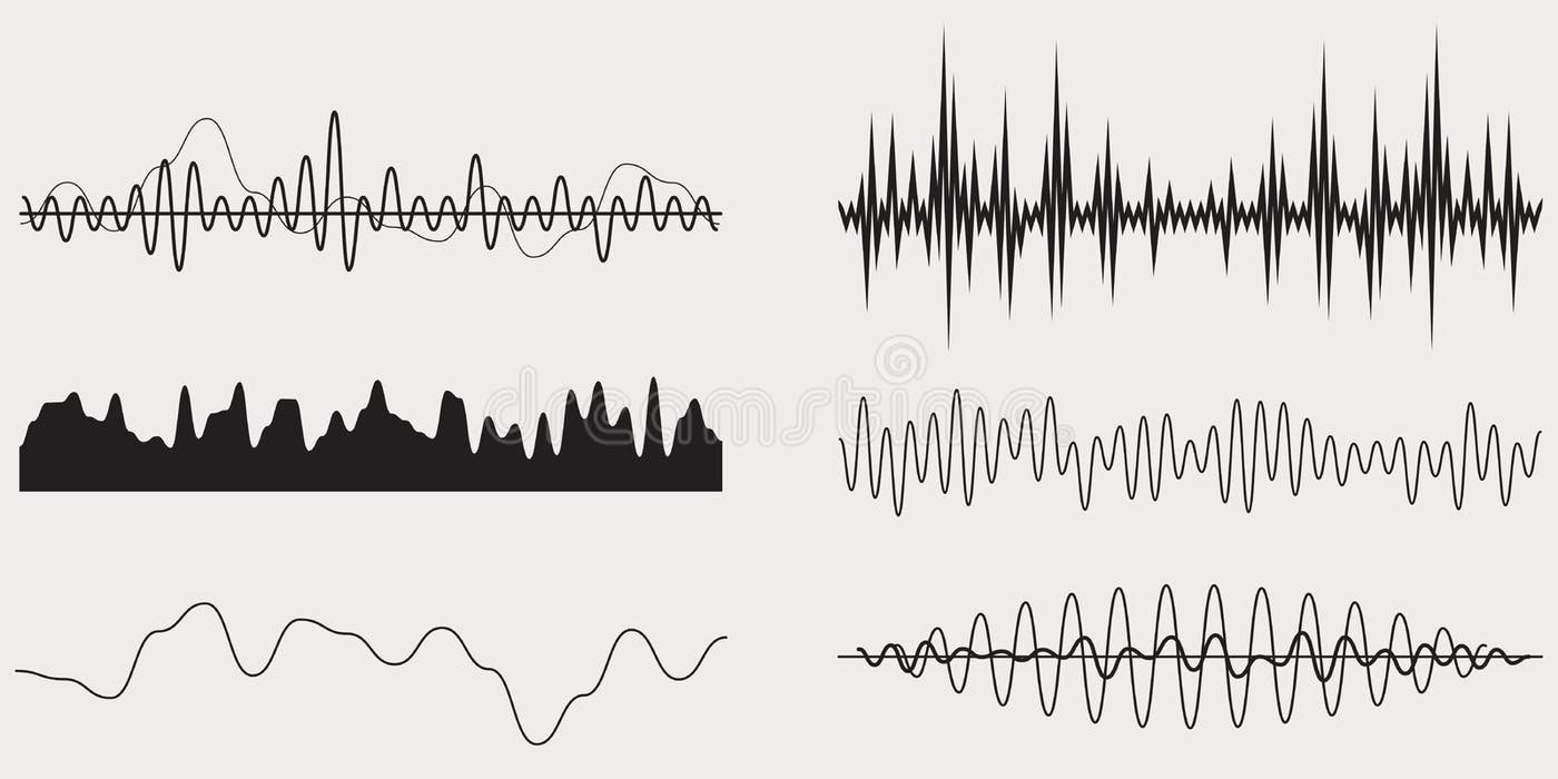 Sound Wave Vector Stock Illustrations – 113,885 Sound Wave Vector Stock ...