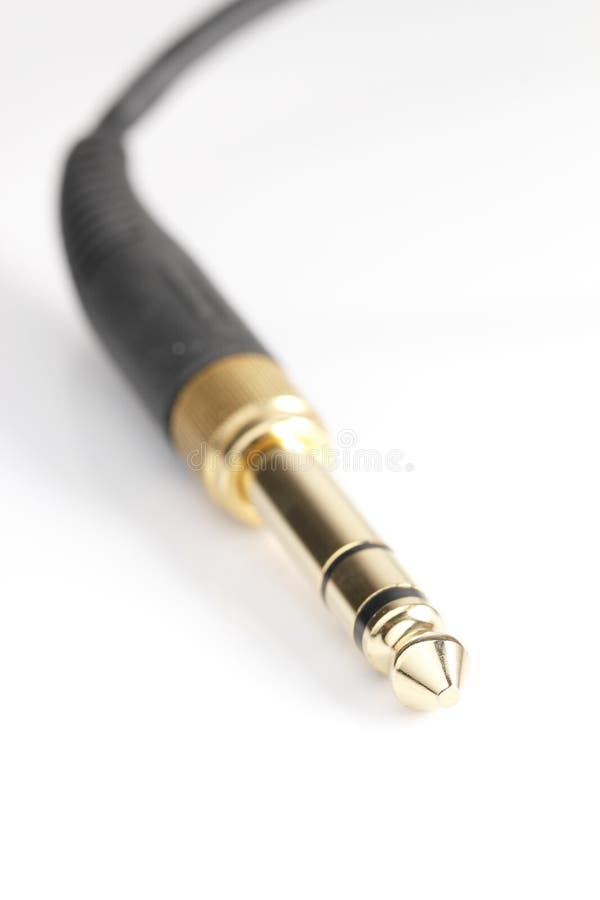 Audio Phone Jack stock photo. Image of wire, audio, jack - 41207662