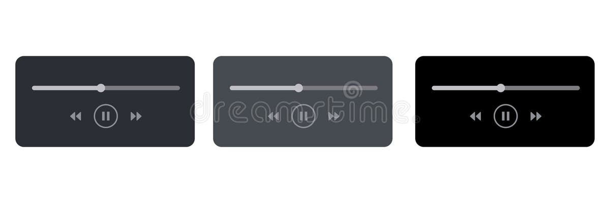Media Player User Interface Stock Illustrations – 8,522 Media Player User Interface Stock ...