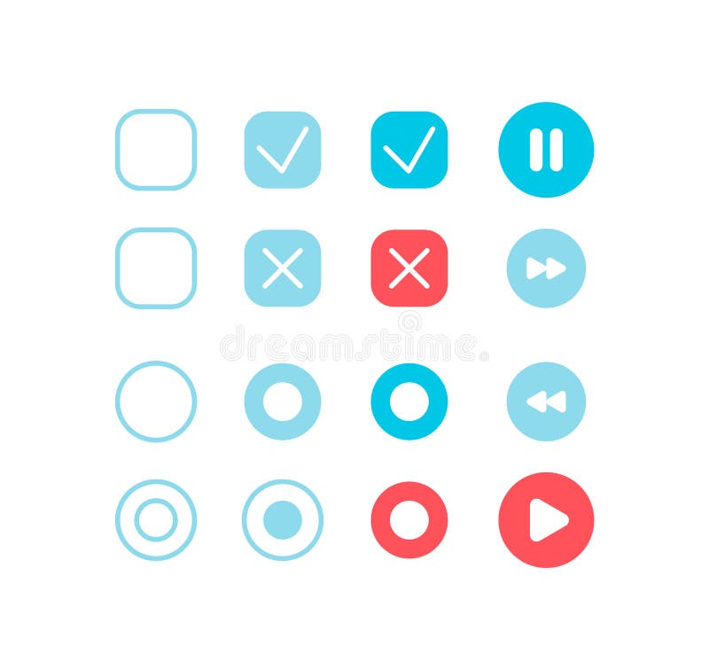 Audio Player Settings UI Elements Kit Stock Vector - Illustration of ... Audio Player Settings UI Elements Kit Stock Vector - Illustration of ...