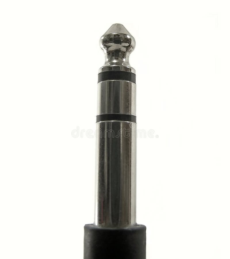 Audio plug stock image. Image of cable, connect, sound - 168357