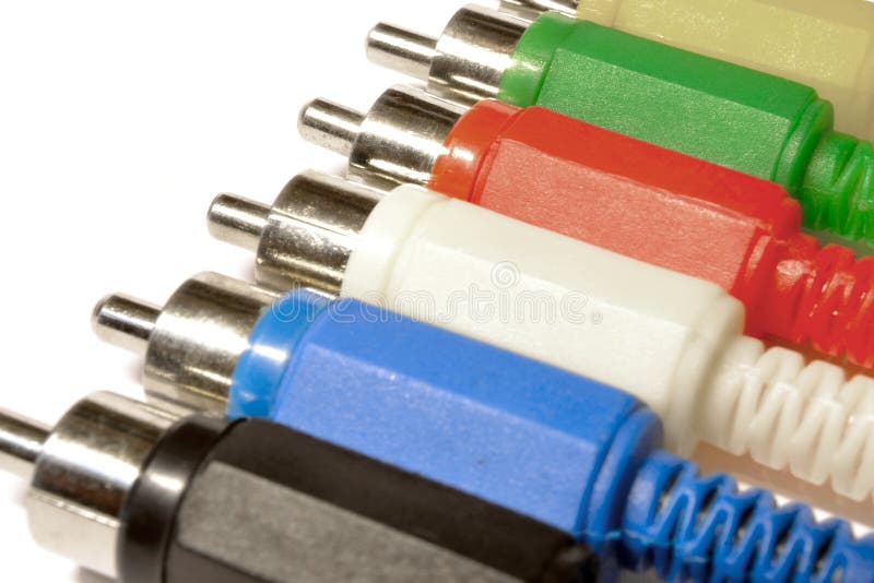 Audio cable stock image. Image of connection, socket - 22715405