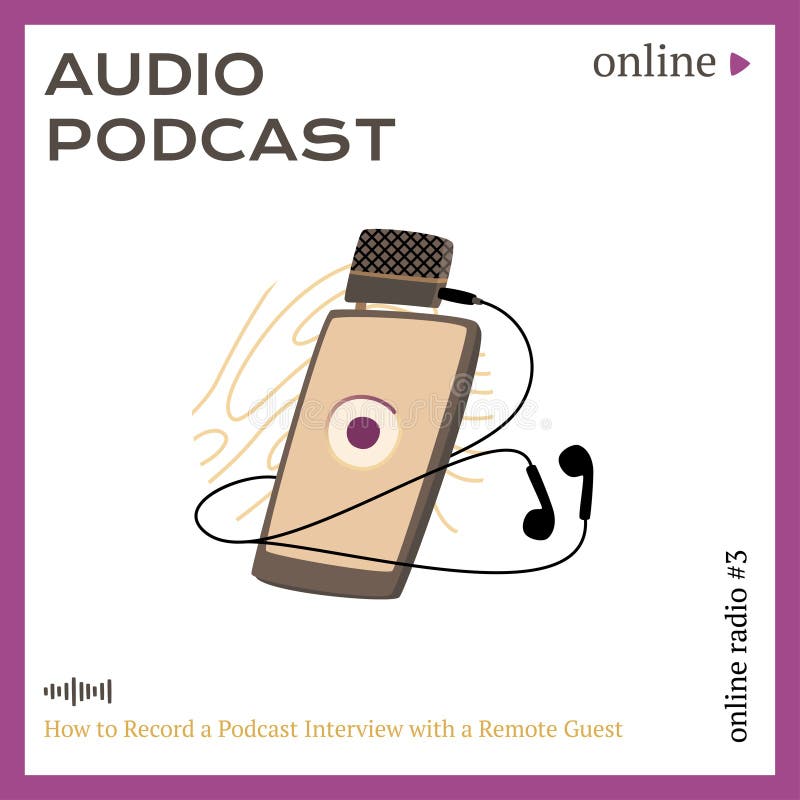 Podcast Square Stock Illustrations – 562 Podcast Square Stock ...