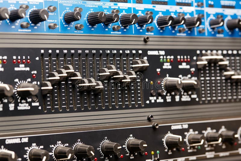Audio Rack stock photo. Image of expertise, levels, audio - 29404212
