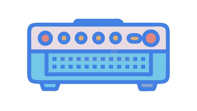 Audio Receiver Device, Sound System Equipment, Vector Design Generative ...