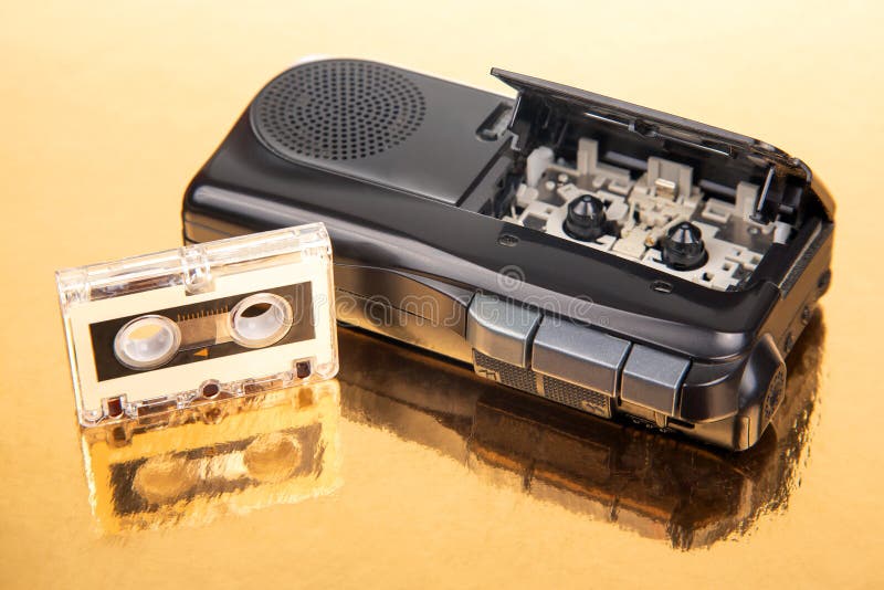 Audio Recorder with Microcassette. Device for Working with Voice and ...