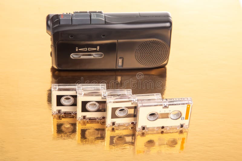 Audio Recorder with Microcassette. Device for Working with Voice and ...