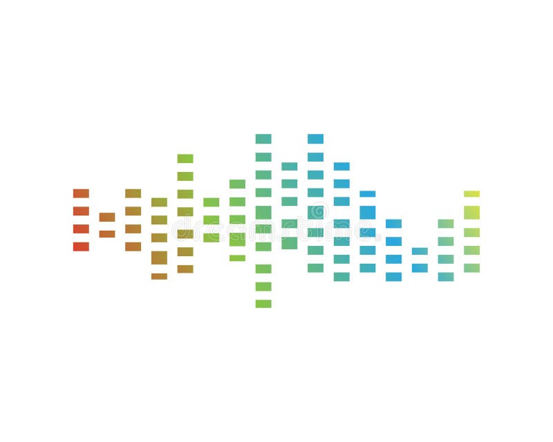 Audio Sound Logo Template Wave Design Concept Icon Stock Vector ...