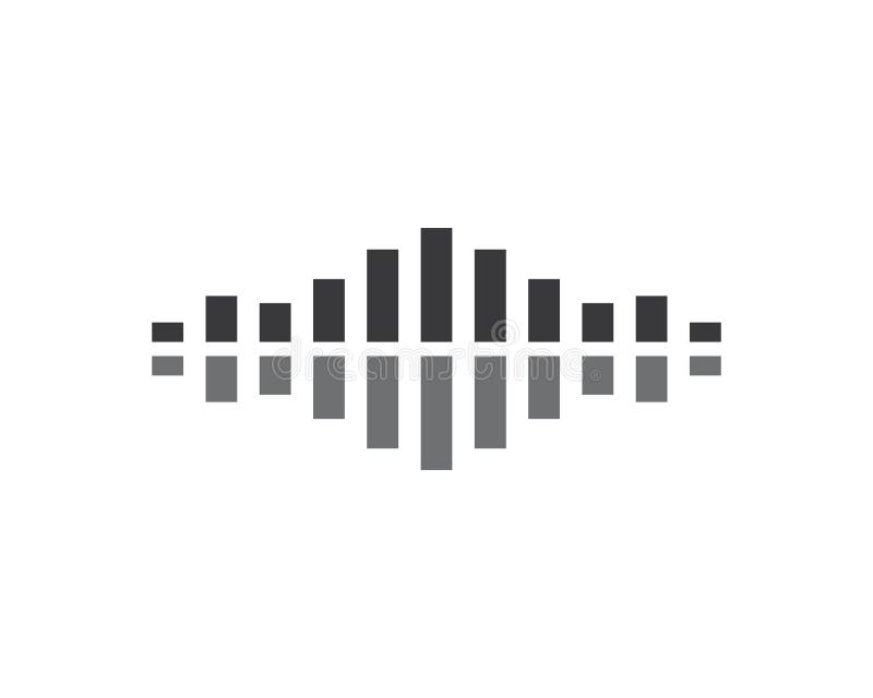 Audio Sound Logo Template Wave Design Concept Icon Stock Vector ...