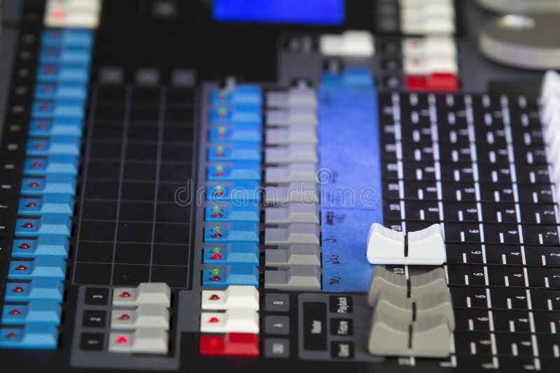 Sound mixer in concert stock photo. Image of audio, music - 27242804