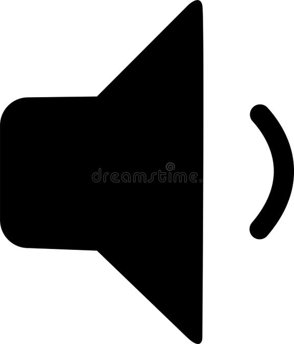 Audio Speaker Decrease or Low Volume Sound Flat Vector Icon Stock Vector - Illustration of ...