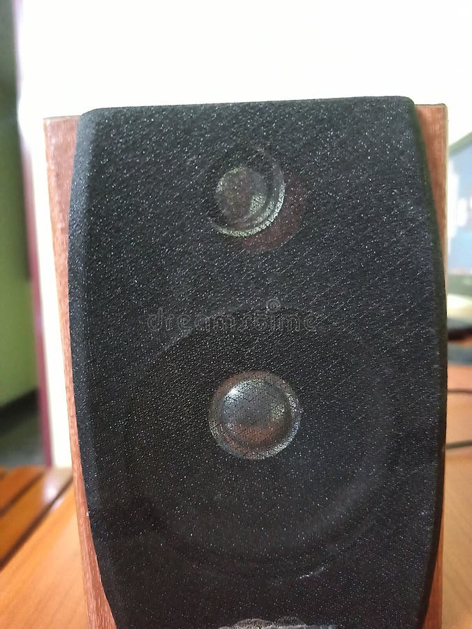 Audio Speaker with Wood Texture Stock Image - Image of bass, floor ...