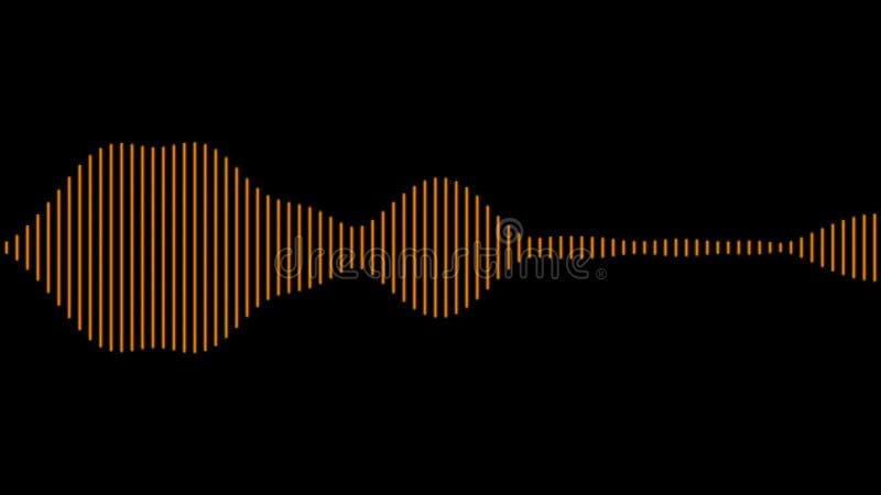 Audio Spectrum Audio Visualizer Motion Graphics Stock Video - Video of ...