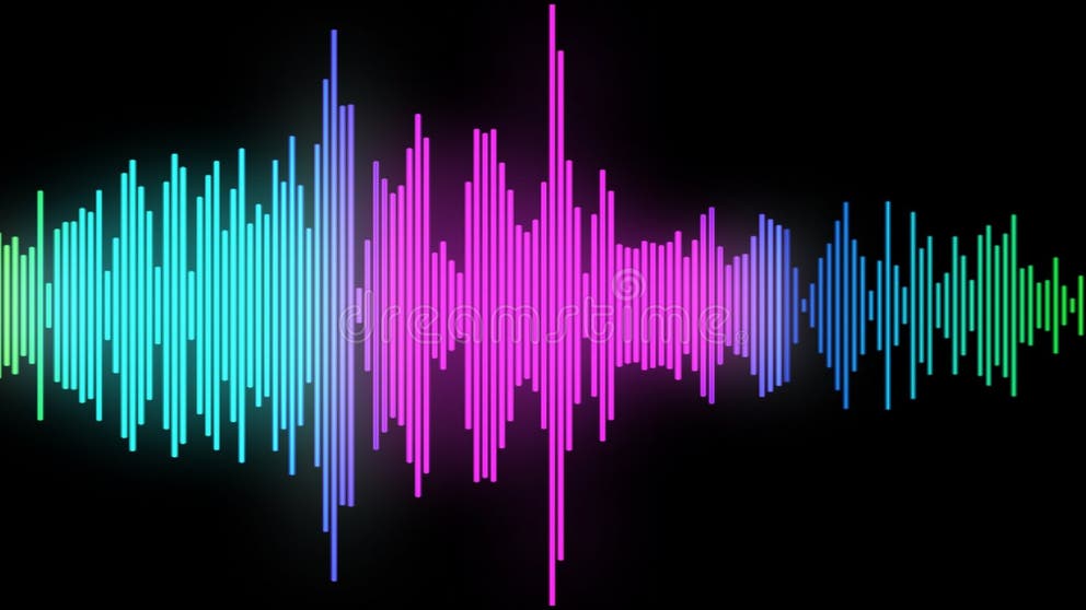Audio Spectrum Simulation Stock Illustrations – 112 Audio Spectrum ...