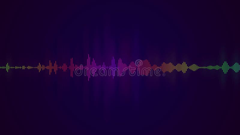 Audio Spectrum. Visualizer. Soundwave Effect. Music Visualizer ...