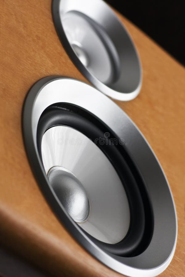 Audio Stereo System Sound Speaker Stock Photo - Image of digital ...
