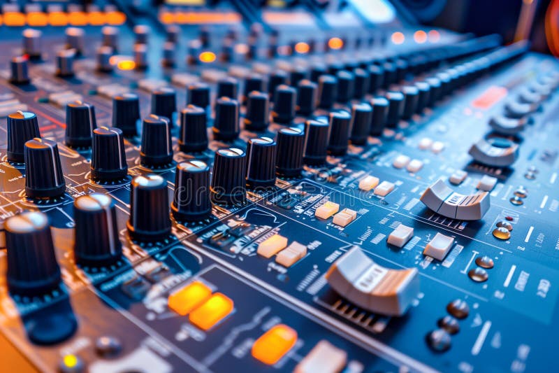 Studio Console Fader Stock Illustrations – 736 Studio Console Fader ...