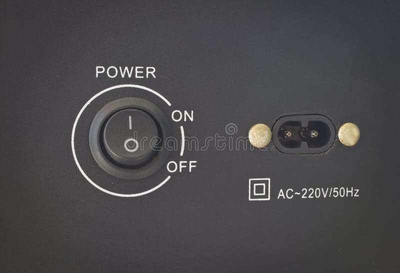 Audio System Output on the Black Background Stock Photo - Image of ...