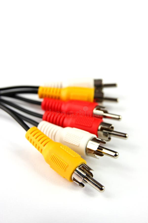 Audio video cable stock image. Image of macro, connect - 12375433