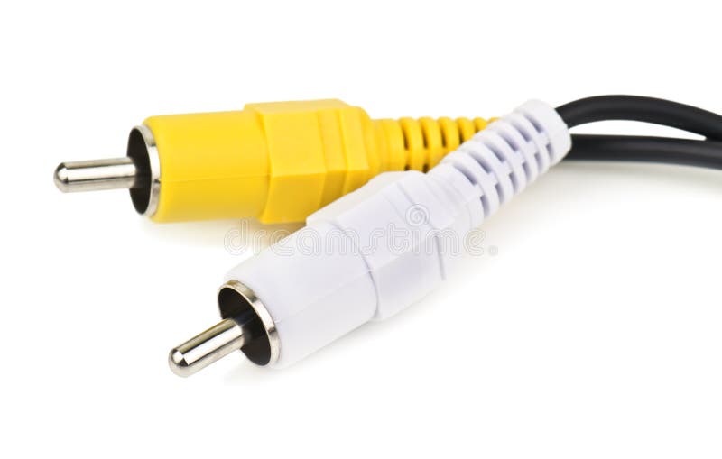 Audio and video cable stock image. Image of device, cables - 38430587
