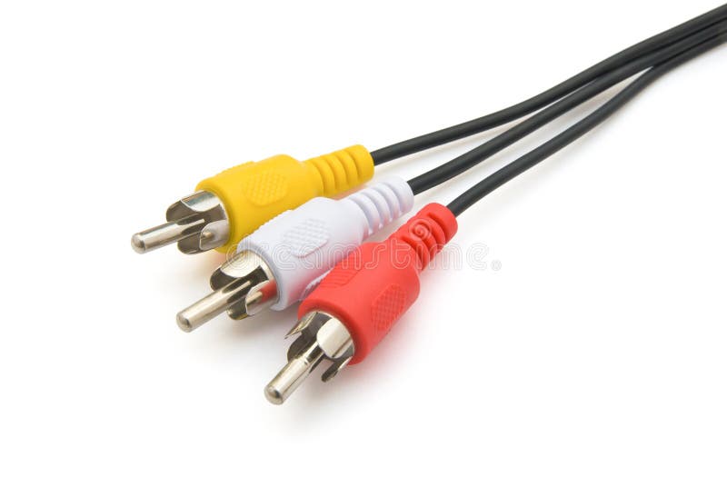 Audio & Video cables stock image. Image of entertainment - 24499213