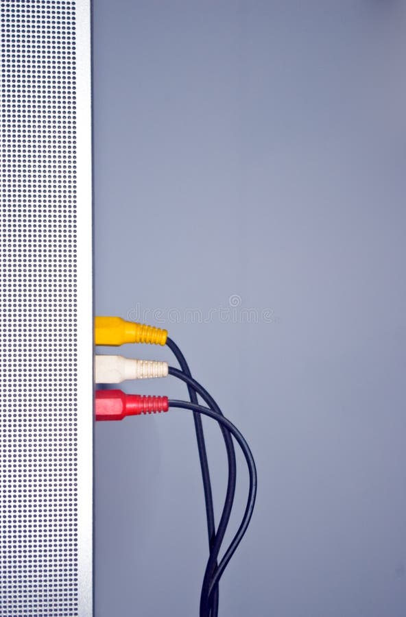 Audio Video Cables stock photo. Image of audio, space - 5917784