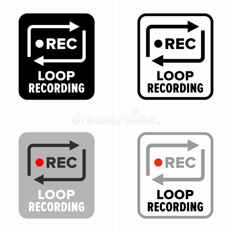 Loop Recording Stock Illustrations – 411 Loop Recording Stock ...