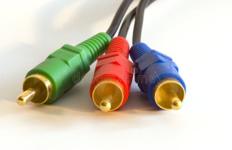 Audio and video connectors stock image. Image of conductors - 13987221