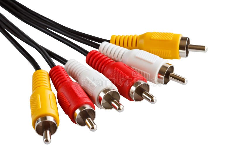 VGA Video Plug Output Connector for Personal Computer Monitor Stock ...