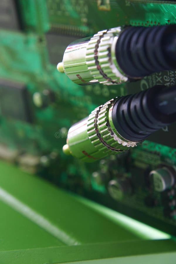 Audio Video Plugs stock photo. Image of channel, connection - 1879620