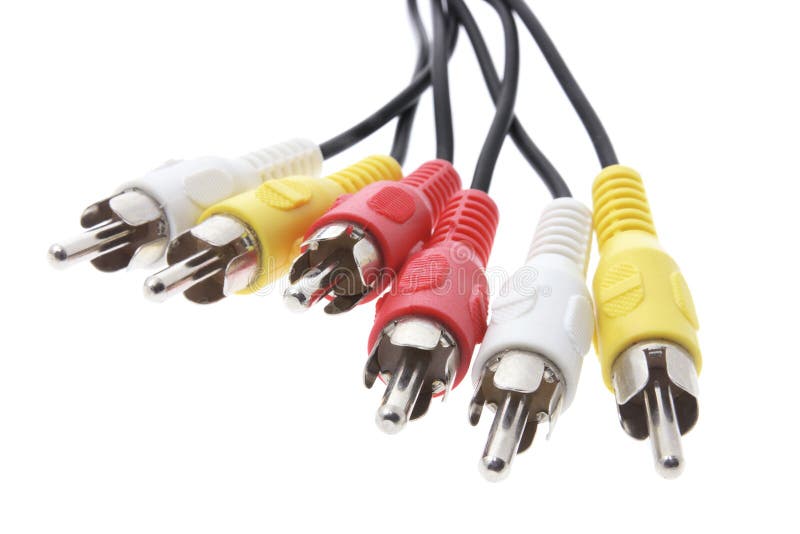 Audio Visual Cables stock photo. Image of wiring, connectors - 8644734
