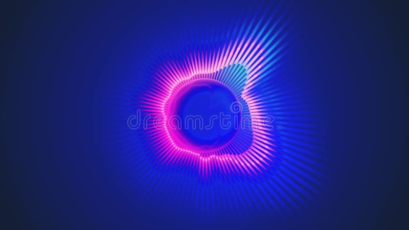 Audio Visual Seamless Loop 3D Animation of Color Light for Your Video ...