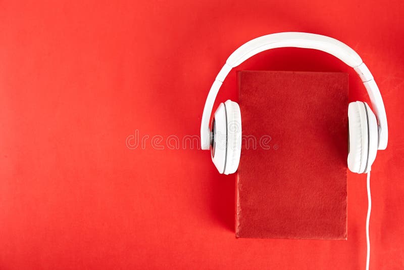 Audio Vs. Paper Book Concept. Reading Versus Listening. Books and ...