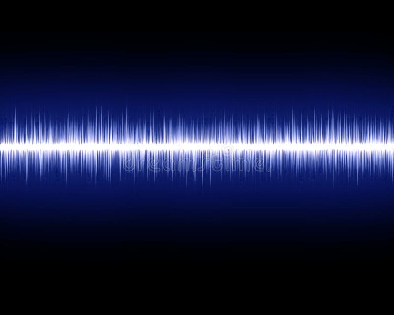Audio wave stock illustration. Illustration of volume - 2856795