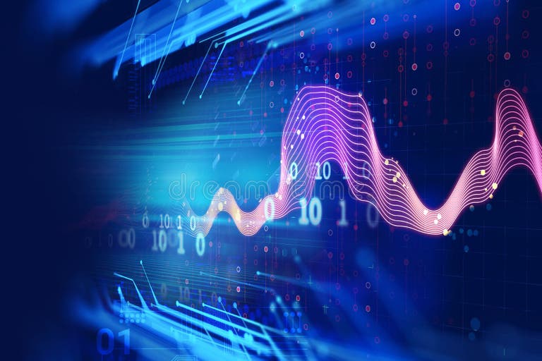 Waveform Technology Stock Illustrations – 49,460 Waveform Technology ...