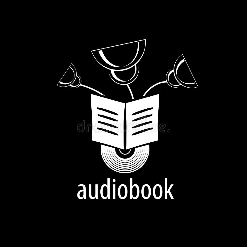 Audiobook. Vector Logo Template Stock Vector - Illustration of logotype ...