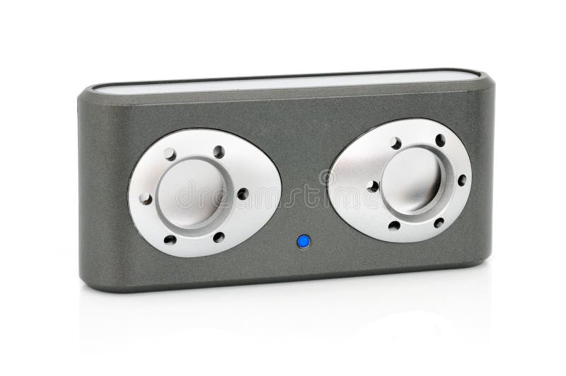 Audiobox and MP3-player stock photo. Image of computer - 17356868