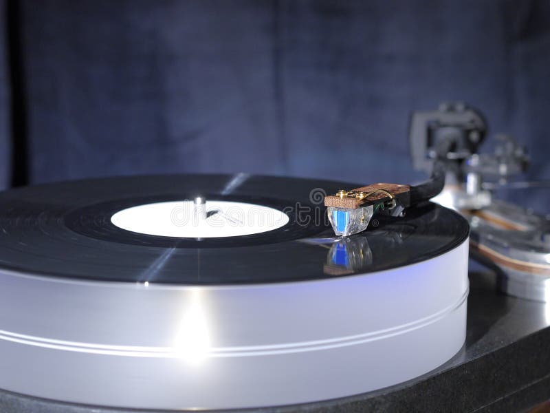 Audiophile HiFi Turntable Player. Stock Image - Image of club ...